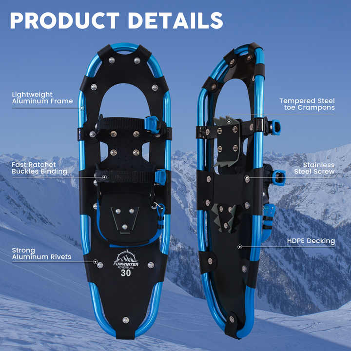 Eagle Fly High Quality Aluminium Sport Snowshoeing Lightweight Outdoor ...