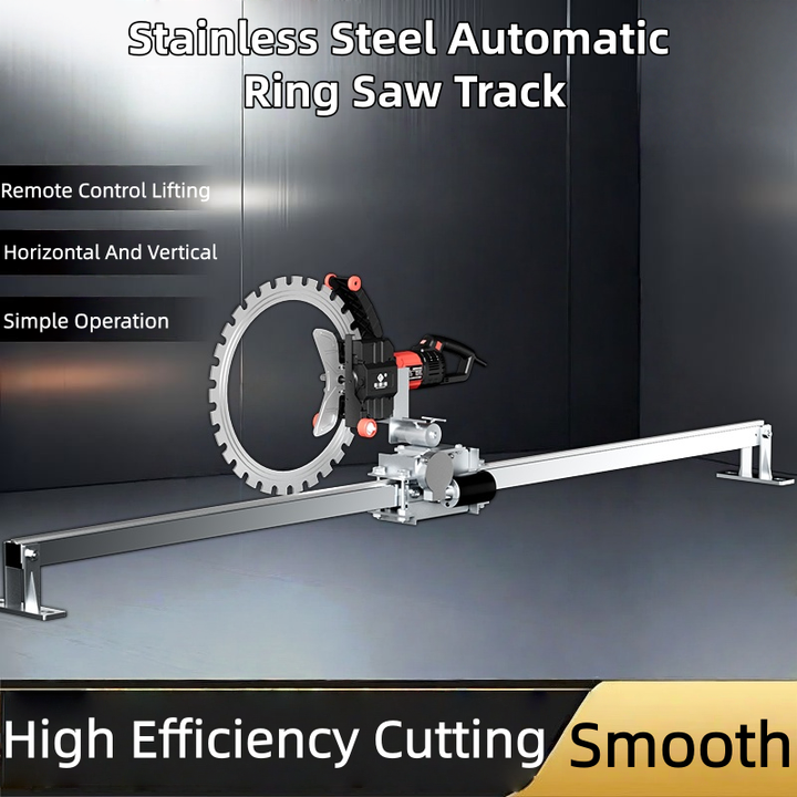 Stone Cutting Track Brushless Wall Cutter Horizontal Vertical Cutting ...