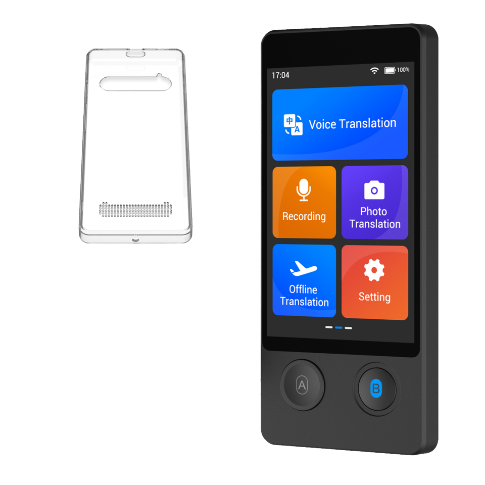 2026 Latest WiFi Smart Translator with Touch Screen Real-Time 144 ...