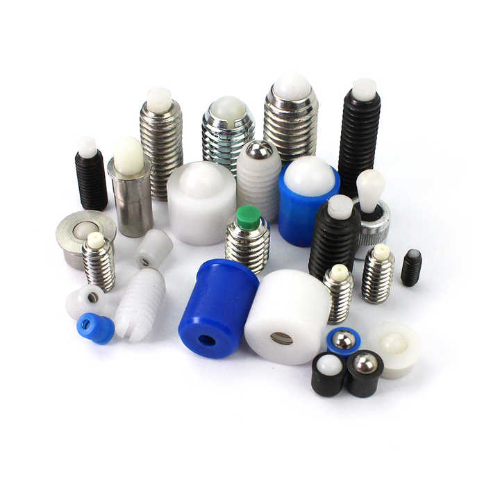 Spring Loaded Ball Plunger Stainless Steel Spring Plunger with Pom Ball ...