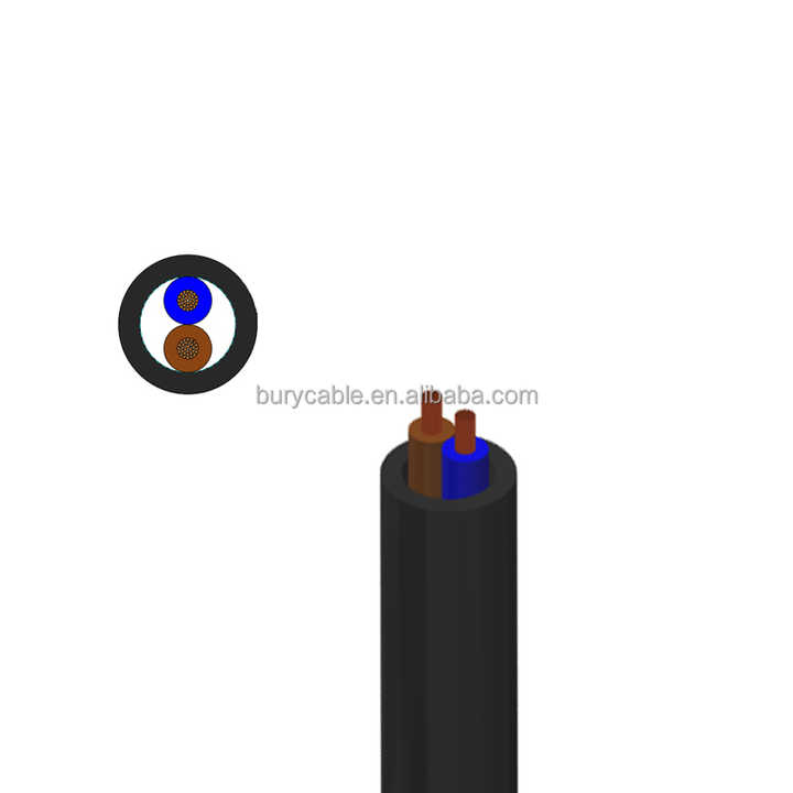 IEC 60245 Cold Resistant -40°C 450/750V Kabel Industrial PUR Jacket ...