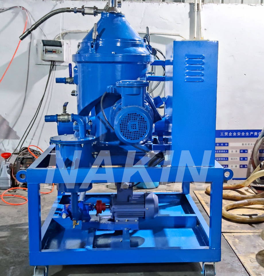 Heavy Fuel Oil Centrifugal Separator for High Viscosity Oil Cleaning