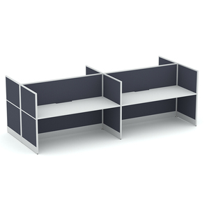 Office Partition L Shape Workstation - Modern & Durable