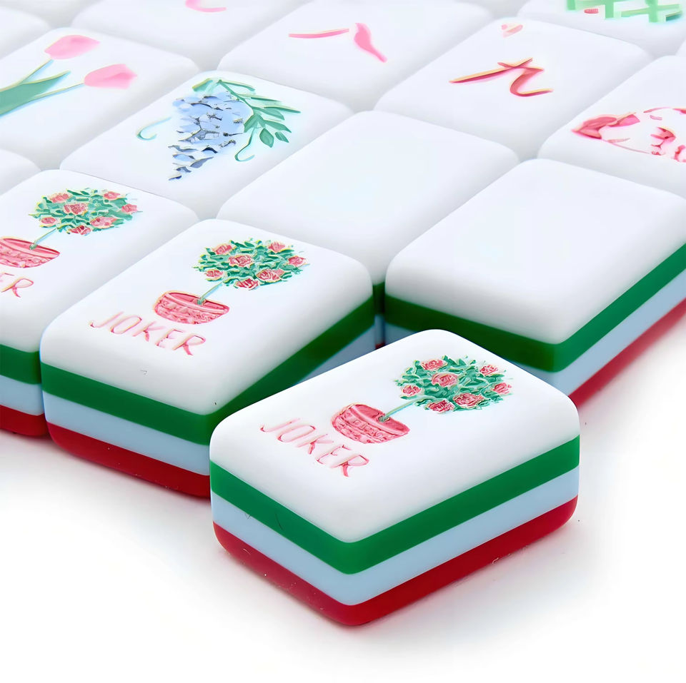 American Mahjong, American style English numbered mahjong personalized ...