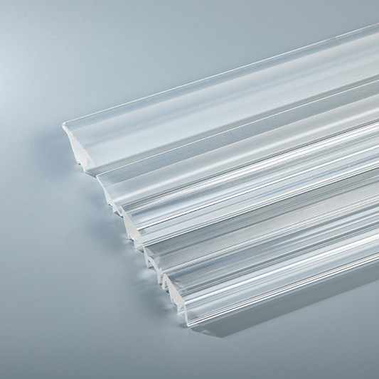 Extrusion Molding Custom Styles Led Lighting Acrylic Rod PMMA Solid bar ...