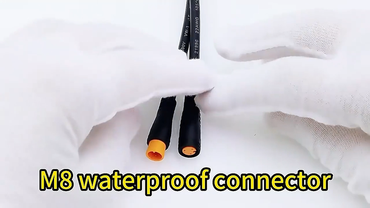 IP67 M5 M8 M12 M16 Waterproof PVC Cable Connector Moulding Cable Connector Series for Connectors ...