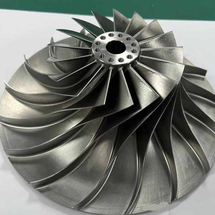 Gasoline Engine Titanium Alloy Water Pump Impeller Thruster