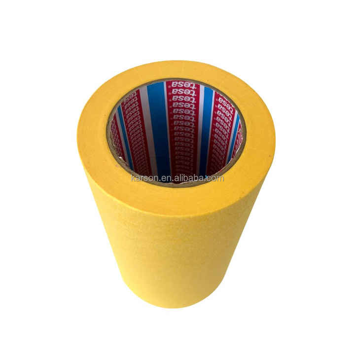 Fita adesiva amarela Tesa 53128 0,12mm fita adesiva de papel padrão ...