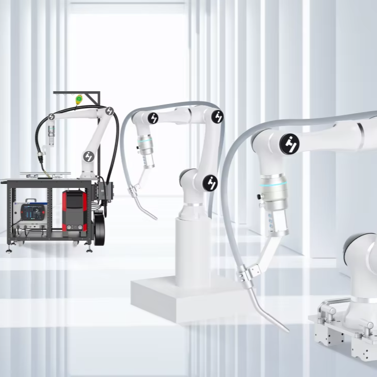 Hans Collaborative Robot with PLC and Gearbox for MIG/TIG Welding ...