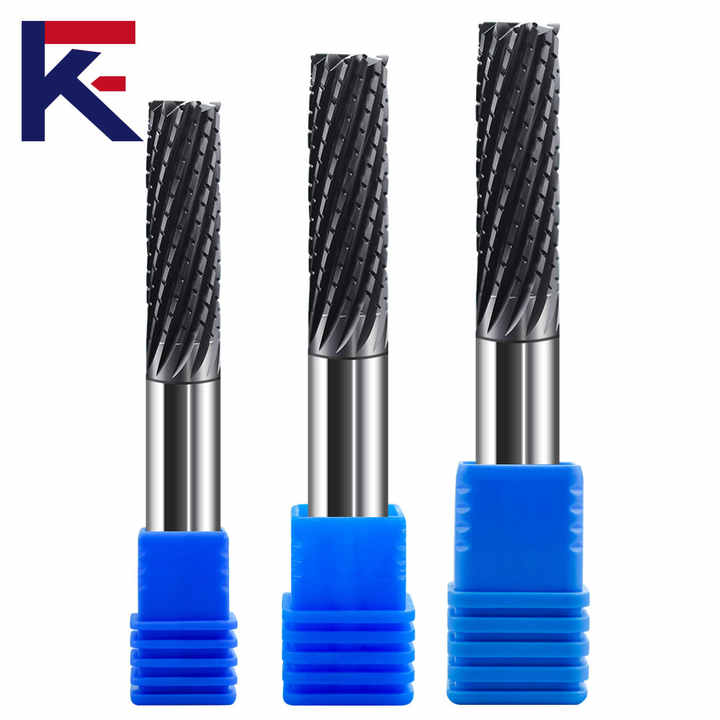 KF Corn Tooth Milling Cutter With Diamond Graphite Coating End Mill ...