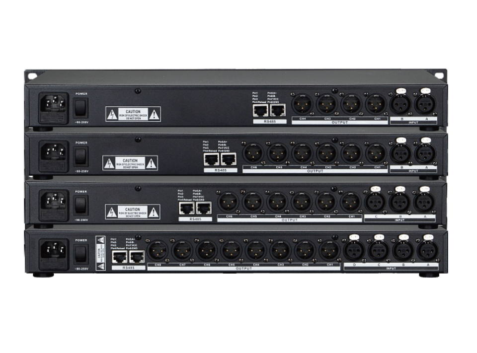 Mansender XP480 Professional 24-bit DSP Audio Management System 4CH ...