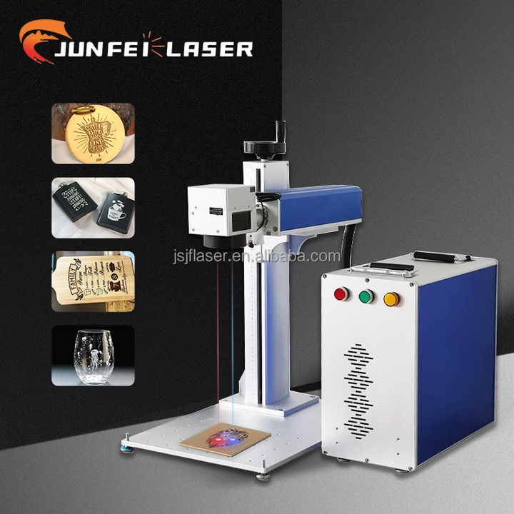 JUNFEI JPT MOPA Laser Marking Device 30W 50W 60W 100W Air Cooler ...