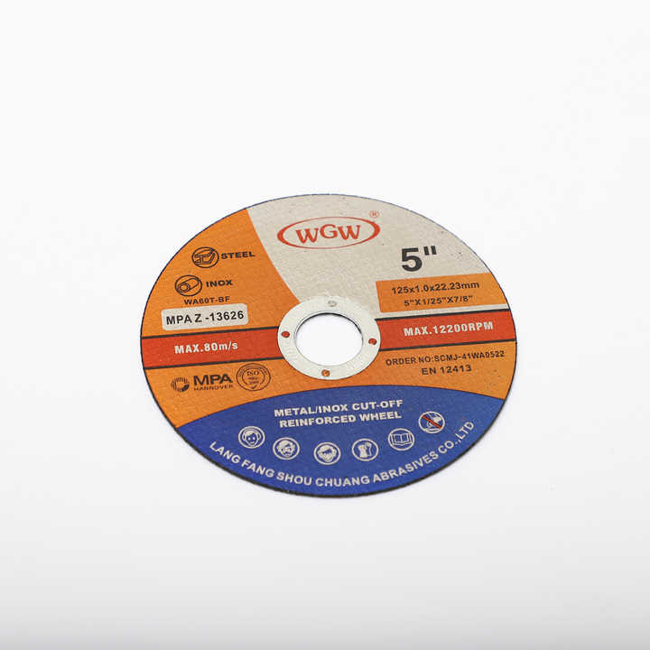Abrasive Wheel 5inch Cutting Disc High Hardness OEM 1 Piece Faster ...