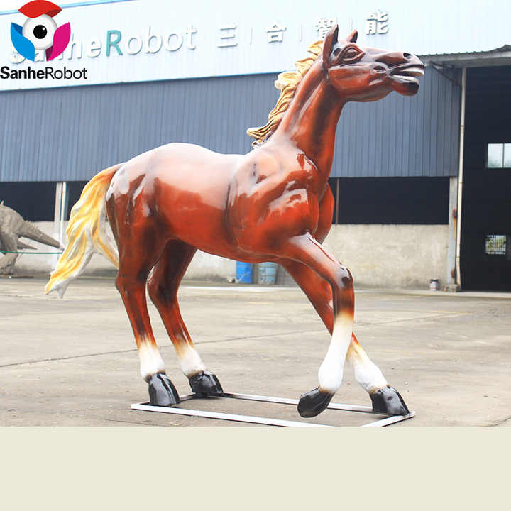 Garden Sculpture - Life Size Fiberglass Animal Statues
