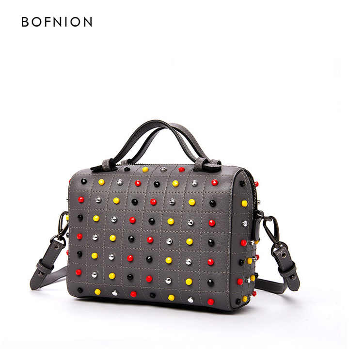 2024 New Ladies Genuine Leather Vintage Luxury Large Capacity Handbags Custom Wholesale Women's ...