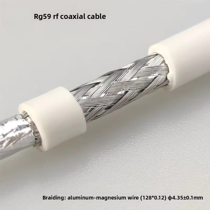 RF Coaxial Cable RG59 Video Signal Feeder Cable SMA Connector Copper ...
