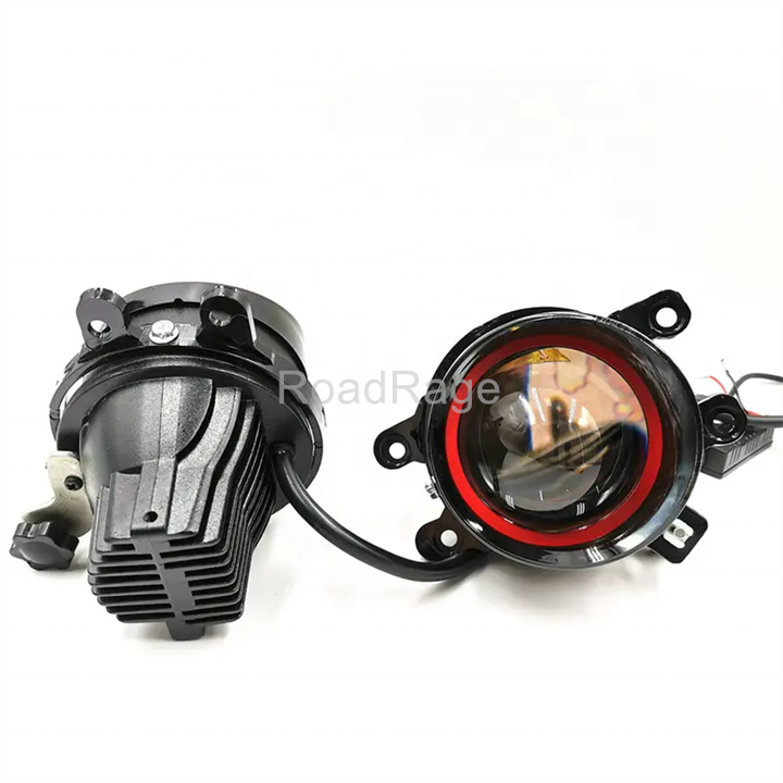 3 Inch Bi Led Fog Light Projector Lens 12V Low High Beam Led Projector Fog Lamp for toyota ...