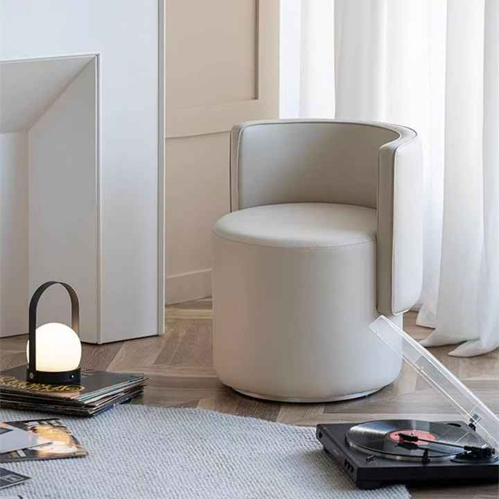 Light Luxury Simple Bedroom Furniture Wooden Vanity Table Stool with ...