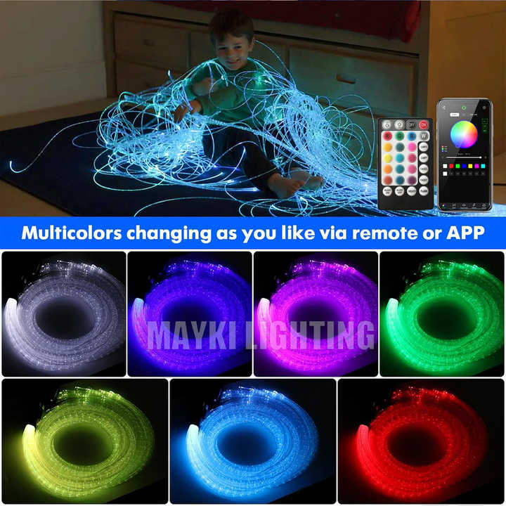 Snoezelen Sensory Room Equipment Kit for Autism & ADHD Therapy - Interactive Bubble Tube & Fiber ...