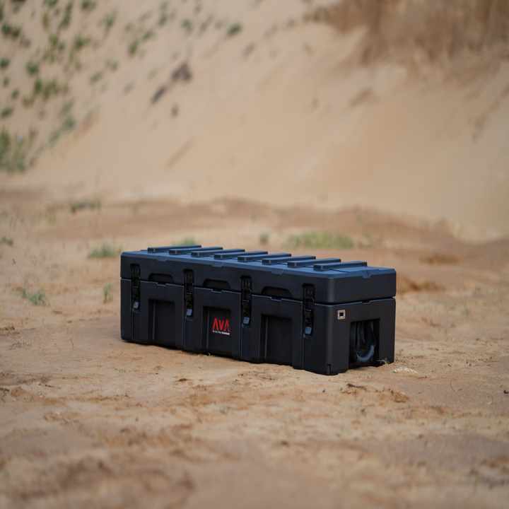 88L Rotational Molded LLDPE Heavy Duty Hard Plastic Tool Box Portable ...