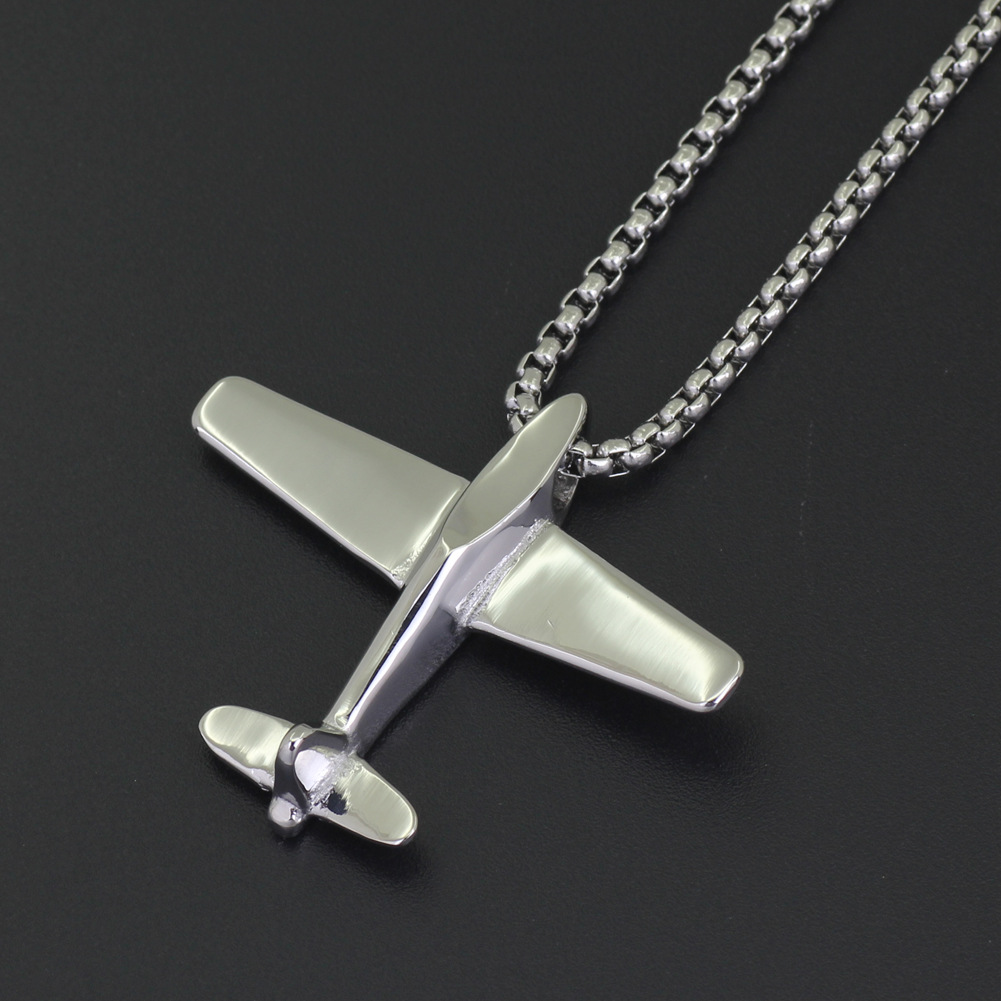 Aviation-Themed Jewelry: Elegant Airplane Necklaces for Men & Women
