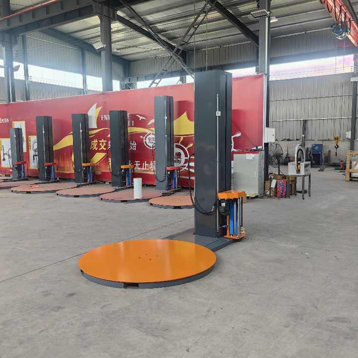 Auto Pallet Wrapping Machine for Mobile Use Cheap Price PE Stretch Wrap ...