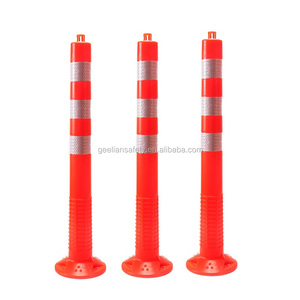 Durable and Reflective Plastic Bollards for Safety