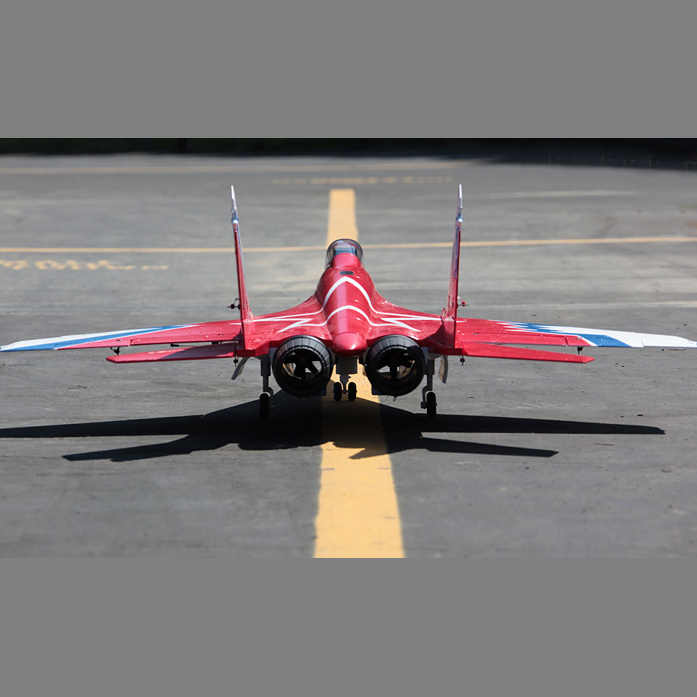 Electric Power Color Smoking RC Airplane Mig-29 - 500m Remote Control
