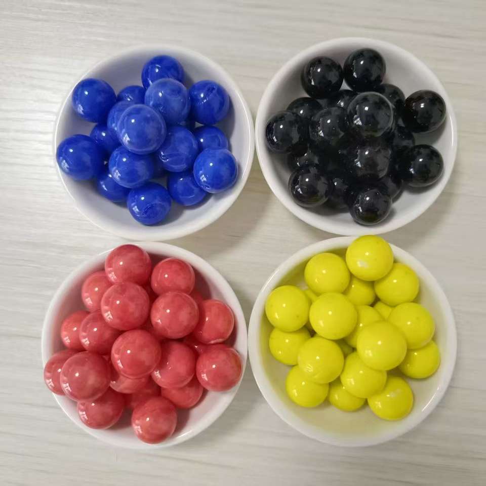 White PA66 Solid Plastic Balls Cutting Service 5/8 Inch 14.288 9/16 ...