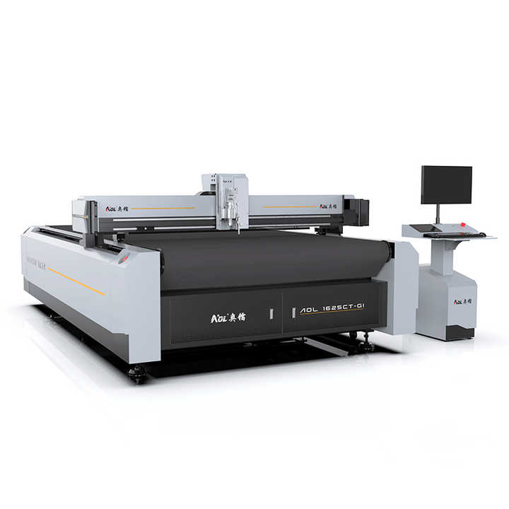 AOL 1625 Insulation CNC Sponge Cutting Machine with Pump Engine Motor ...