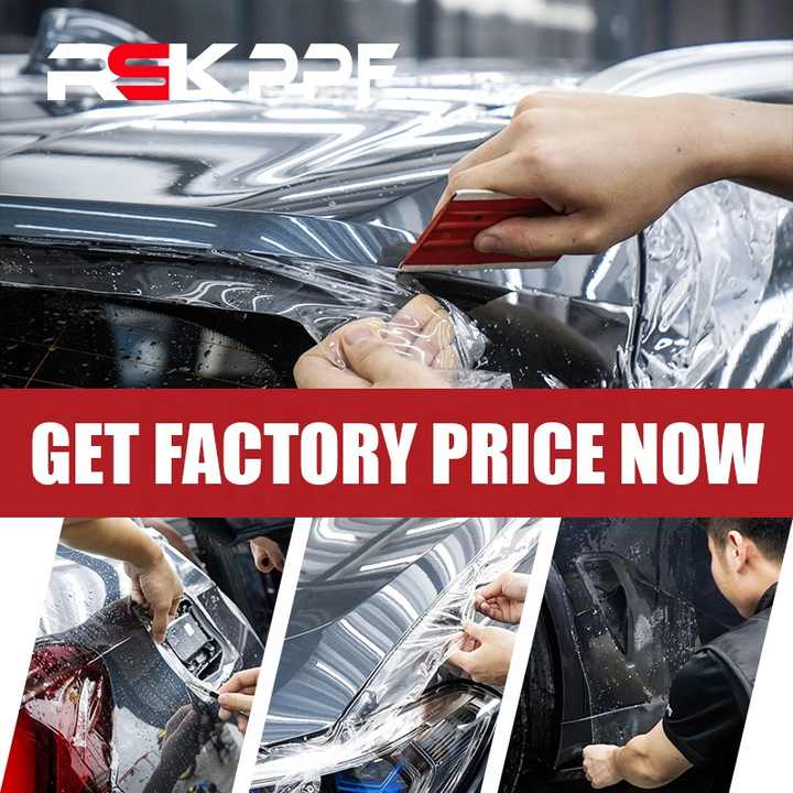 Anti Scratch PPF Super Matte Black Car Films - Self Healing