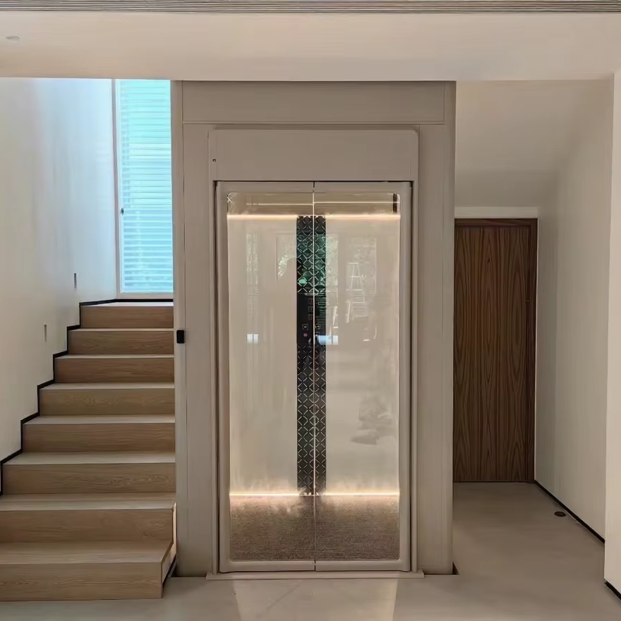 Villa Elevator Stainless Steel Home Lift Residencial Domestic Elevator ...