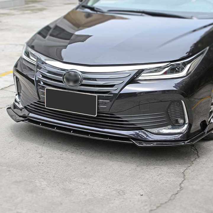 Toyota Allion Front Bumper Splitter Lip Spoiler, ABS Material, OEM
