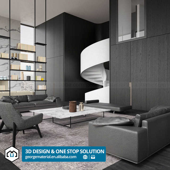 Professional Whole House Luxury Home 3d Max Rendering Modeling Services Villa Hotel Home Decor ...