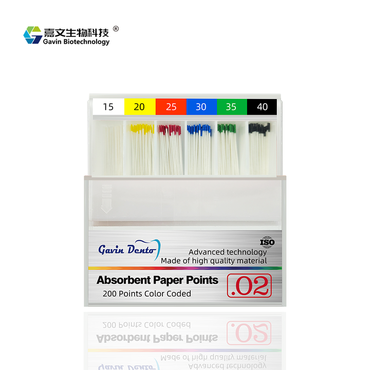 Gavin 02 Taper Abaorbent Paper Points 200pcs - Without Marked GP&PP ...