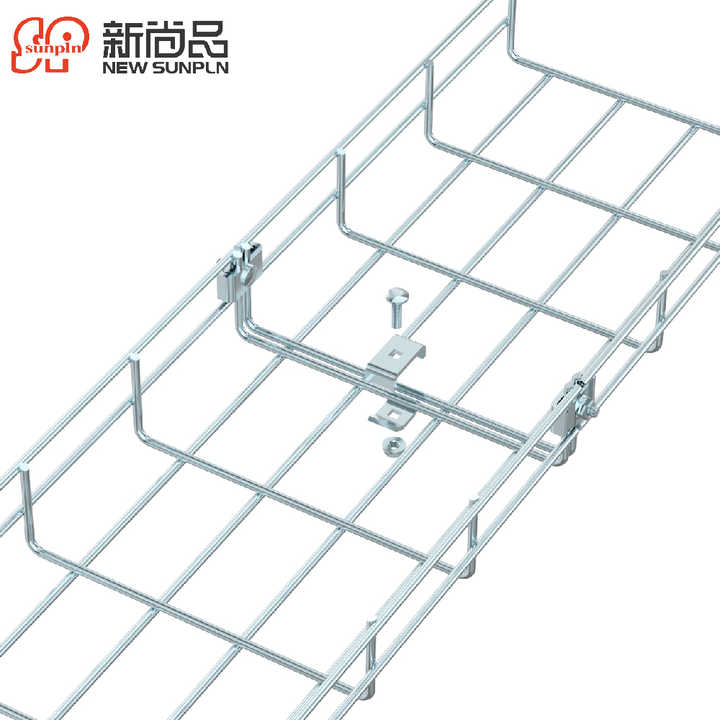Customized Wire Mesh Cable Tray Basket Bend Durable Cable Duct ...