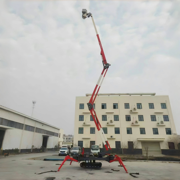 Insulated Type Spider Crawler Boom Lift for Electrical System ...