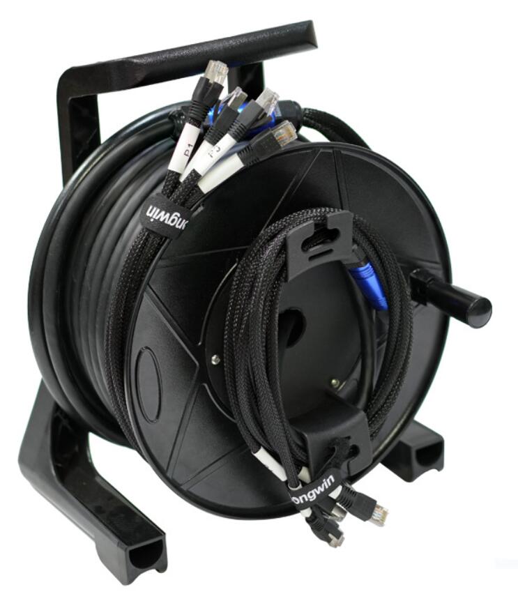 Retractable Ethernet Cable Reel - Cat6 Cat7 Auto Rewind