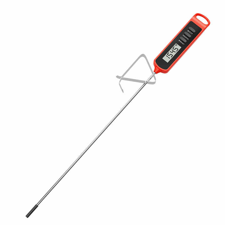 Extra-long 11.8" Inch Stainless-steel Probe Digital Kitchen Caramel ...