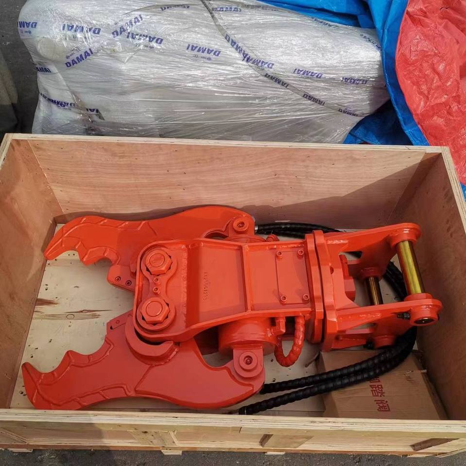 Mini 3-4 Tons Excavator Hydraulic Shears Concrete Crusher Shear Machine ...