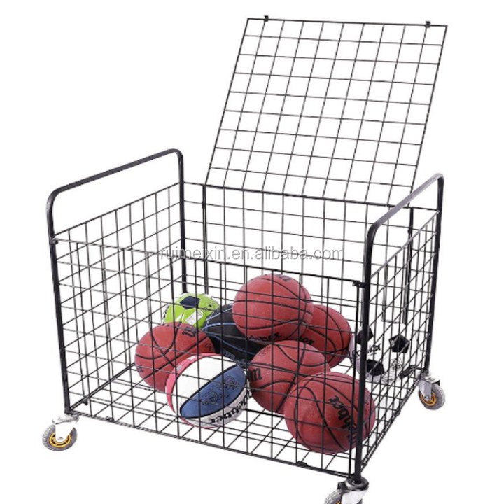 Stand in De Mand - Durable Basketball Hoop & Storage Basket