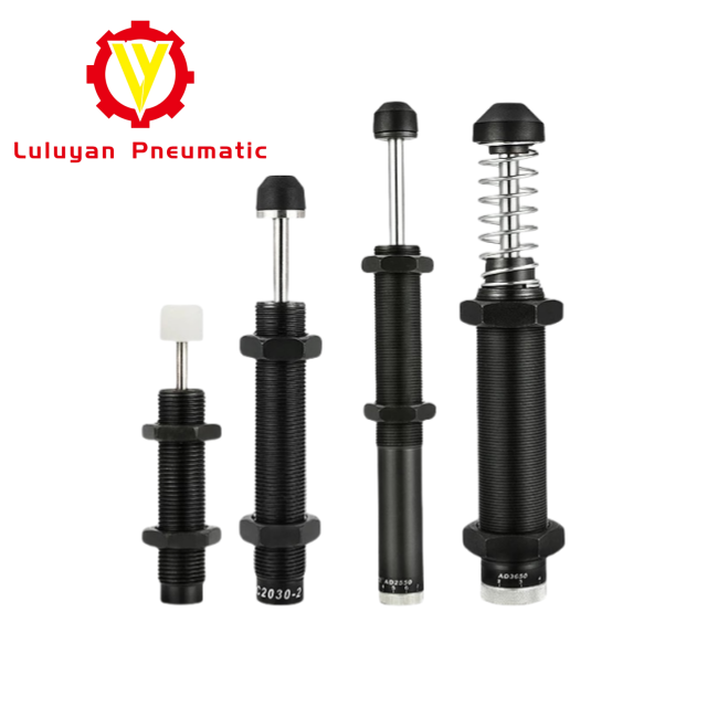 AC1412 AC1416 AC1420AC1425 Industrial Pneumatic Shock Absorber With Cap ...