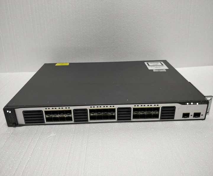 WS-C3750V2-24FS-S, 24x 100BASE-FX Ports & 2 SFP Ports IP Base Switch ...