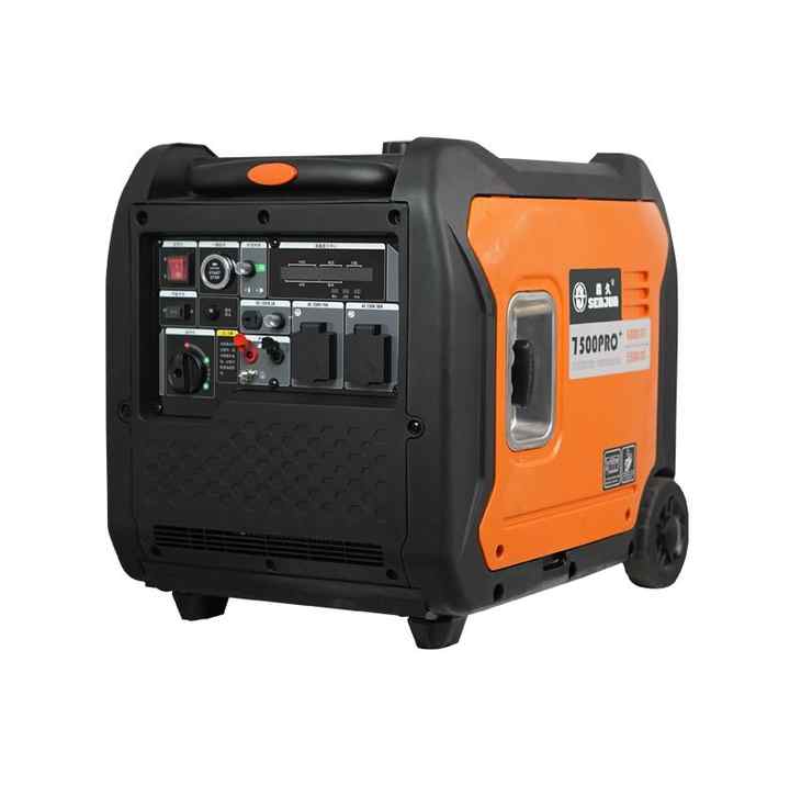 Portable 6kw Big Power Super Silent Inverter Gasoline Generator ...