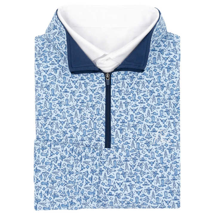 All over Print Quarter Zip Pullover Golf Quick Dry Hoody