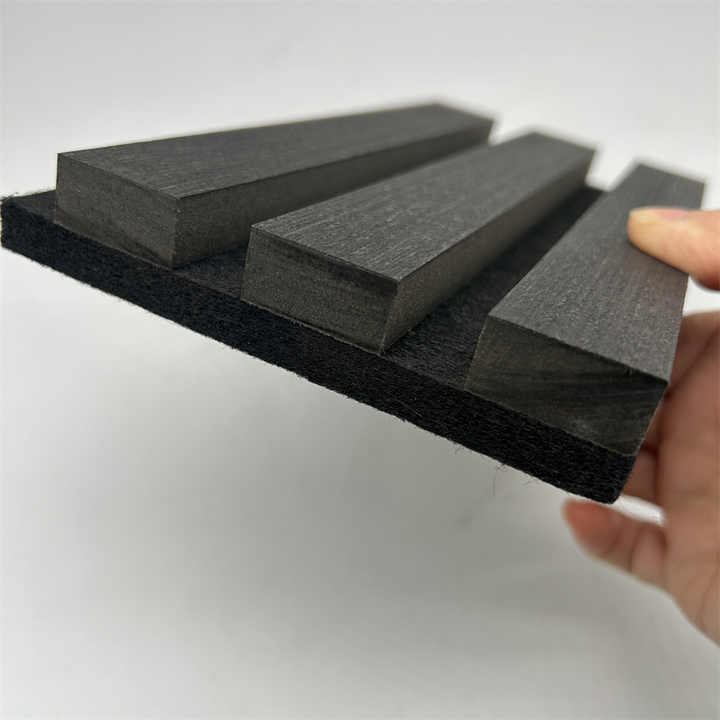 Modern Acoustic Anti Sound Oak Acoustic Slat Wood Wall Panels