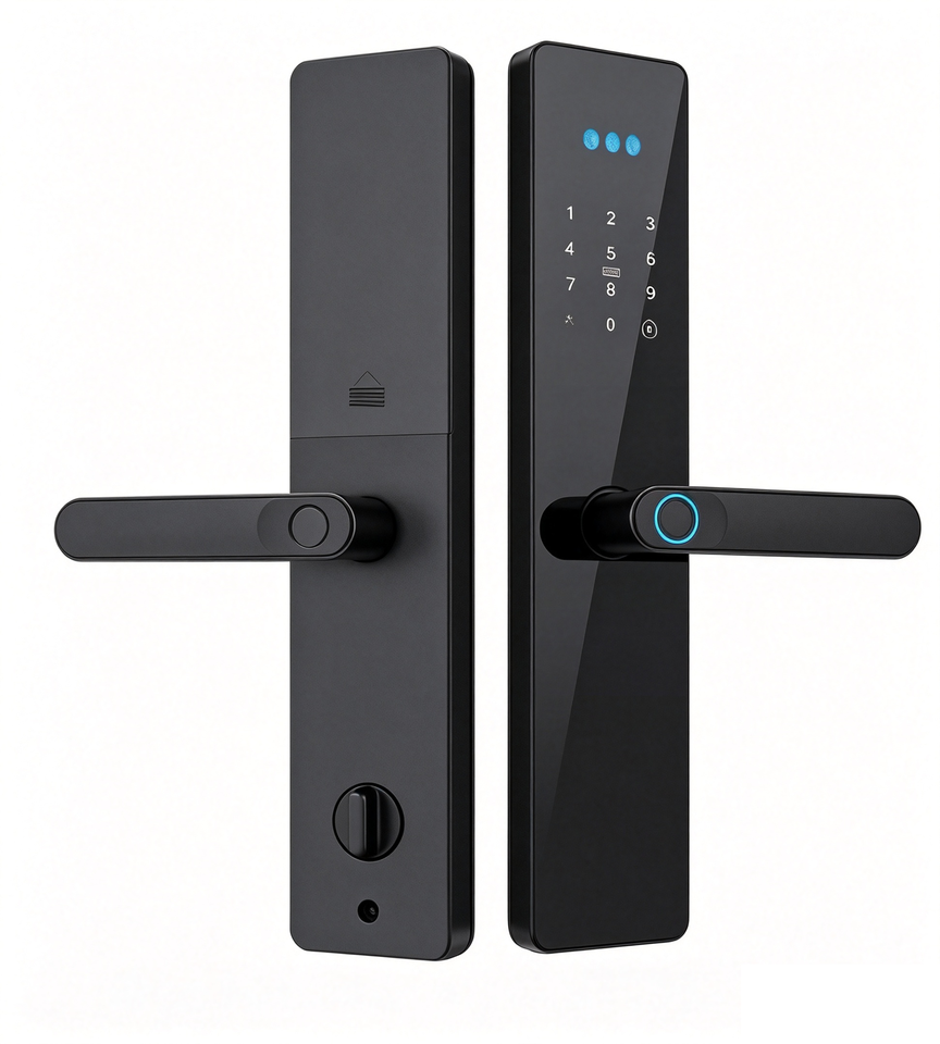 Smart 3D Facial Recognition Lock Featuring Multiple Unlocking Methods ...