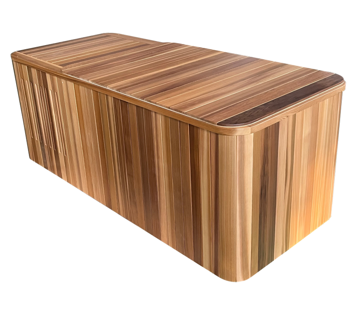 Relaxing Wooden Ice Bath - Modern Design & Customization