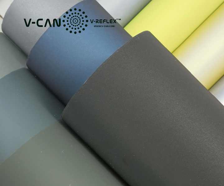 Black Reflective Fabric Spandex & Polyester Material Full Reflex for ...