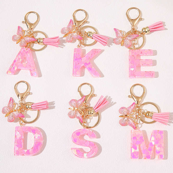 Factory Wholesale High Quality New pink butterfly Drops Glue Big Heart ...